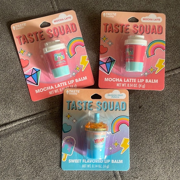 Taste Beauty | Makeup | Taste Squad Lip Balm Set | Poshmark